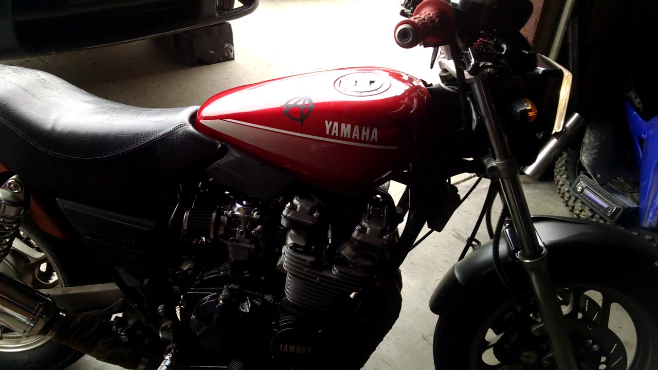 1990 Yamaha radian custom exhaust - YouTube
