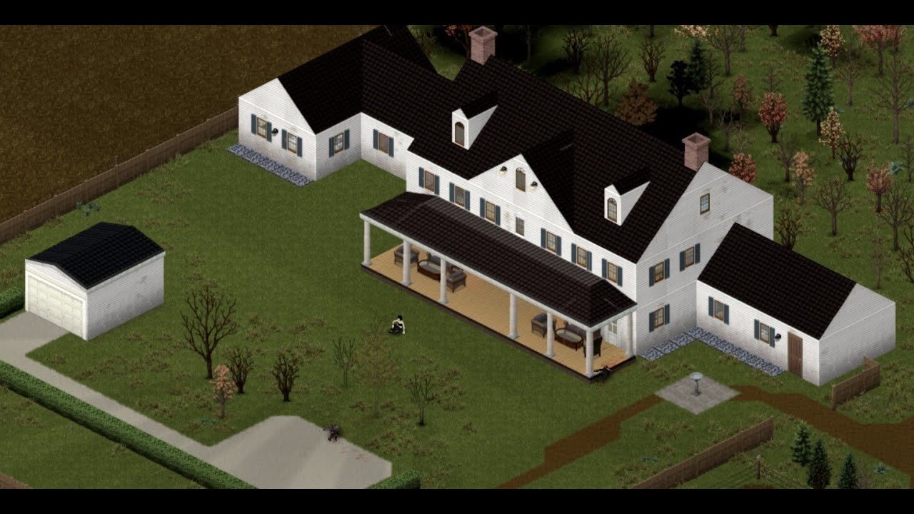 Project Zomboid Mansion Base Location - YouTube