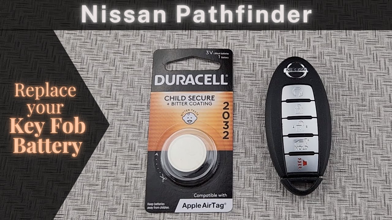 How to DIY Replace Change a Nissan Pathfinder 2019-2020 Key Remote Fob ...