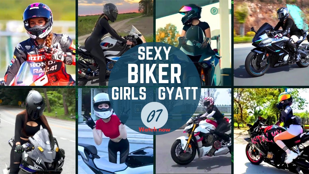 Sexy Biker Girl Gyatt 🏍️💨Bike Queen 😍 Hot Motorcycle Girl Gyat Attitude ...