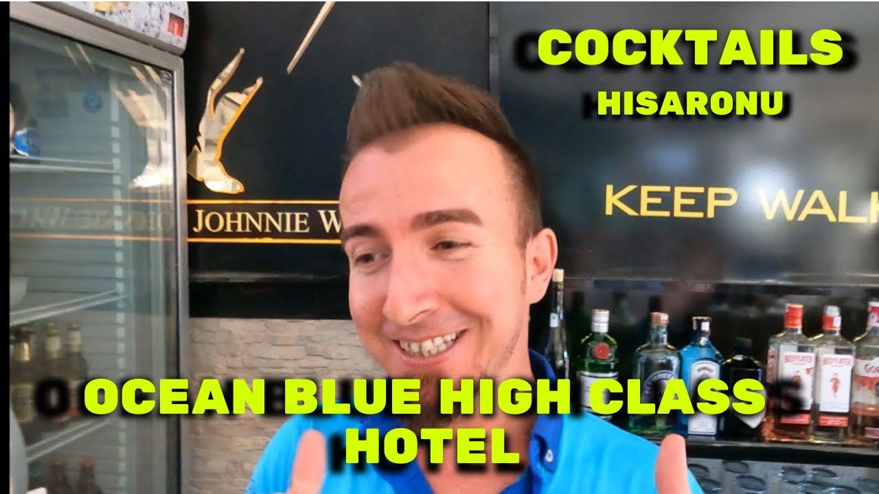 COCKTAILS OCEAN BLUE HIGH CLASS HOTEL - YouTube