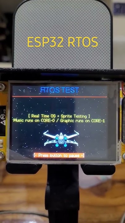 RTOS animation & music play on ESP32 - YouTube