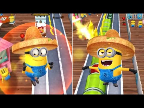 Minion Rush: Tortilla Chip Hat Minion Shield Ability Full Gameplay at ...