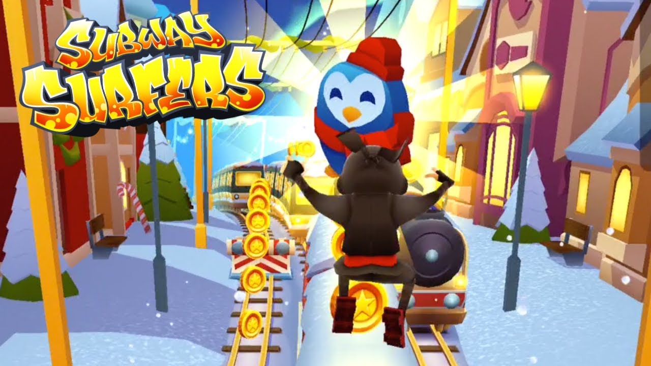 Subway surfers collect bunch of letters - lilymed