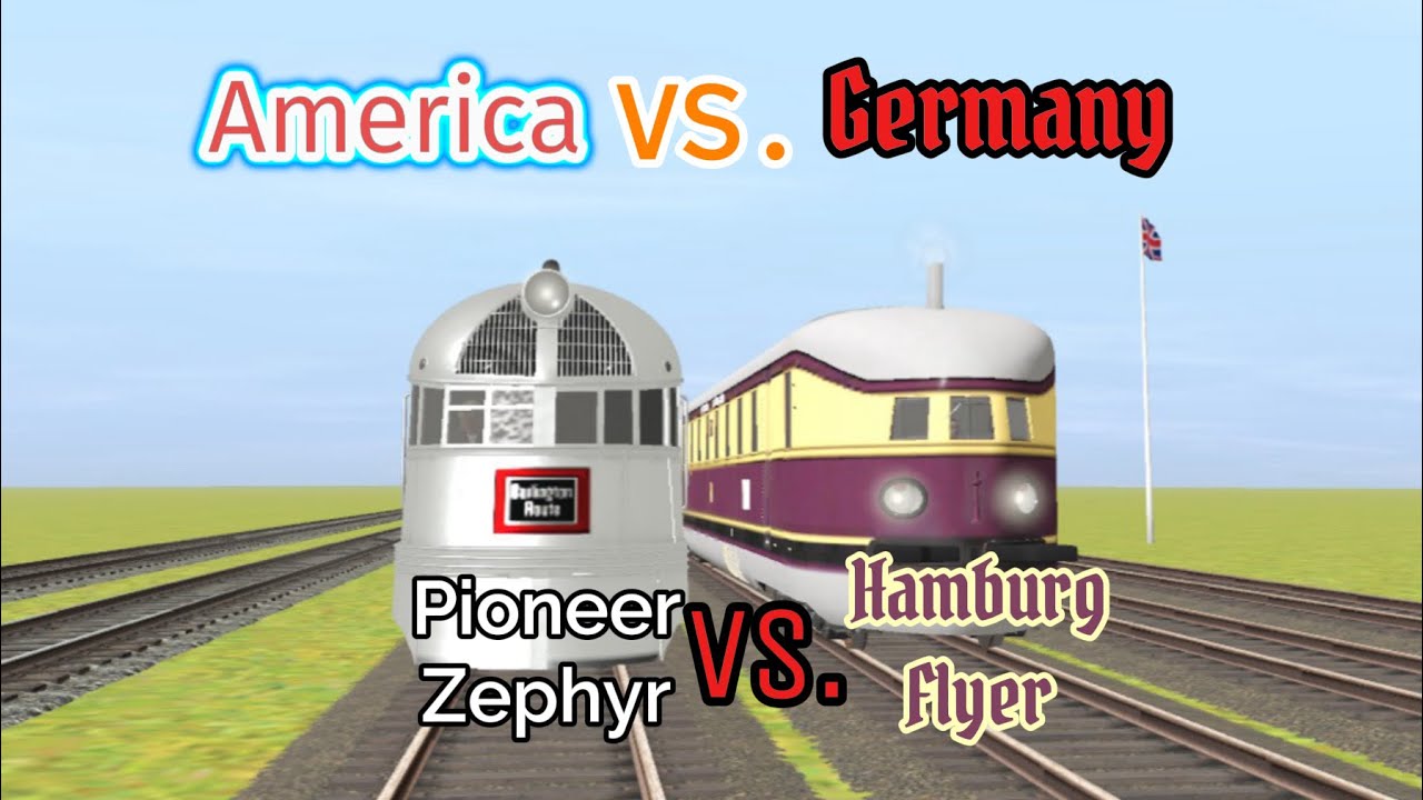 Who Has The Faster Train? The Hamburg Flyer Vs. The Pioneer Zephyr ...