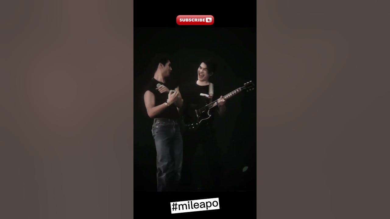 #mileapo 舞台上一把拥你入怀 🌈#bl #boylove #cp #love - YouTube