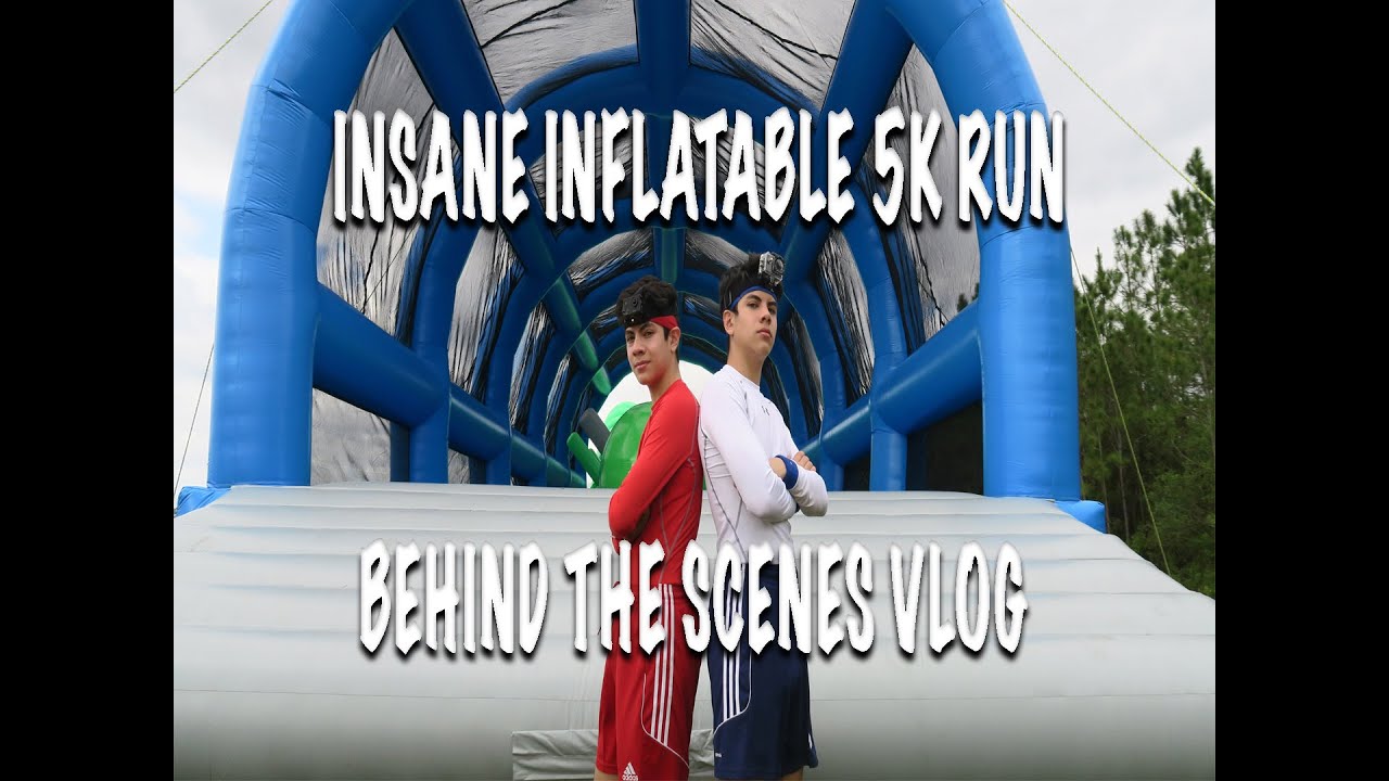 INSANE INFLATABLE 5K RUN VLOG YouTube insane-inflatable-5k-run-vlog-youtube
