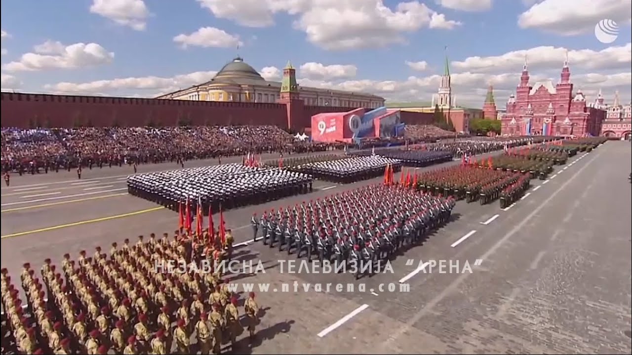 Dan pobjede nad fašizmom - Velika parada u Moskvi - YouTube