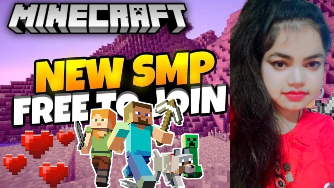 Minecraft all players join free💓 MY SMP minecraft girlgamer - YouTube
