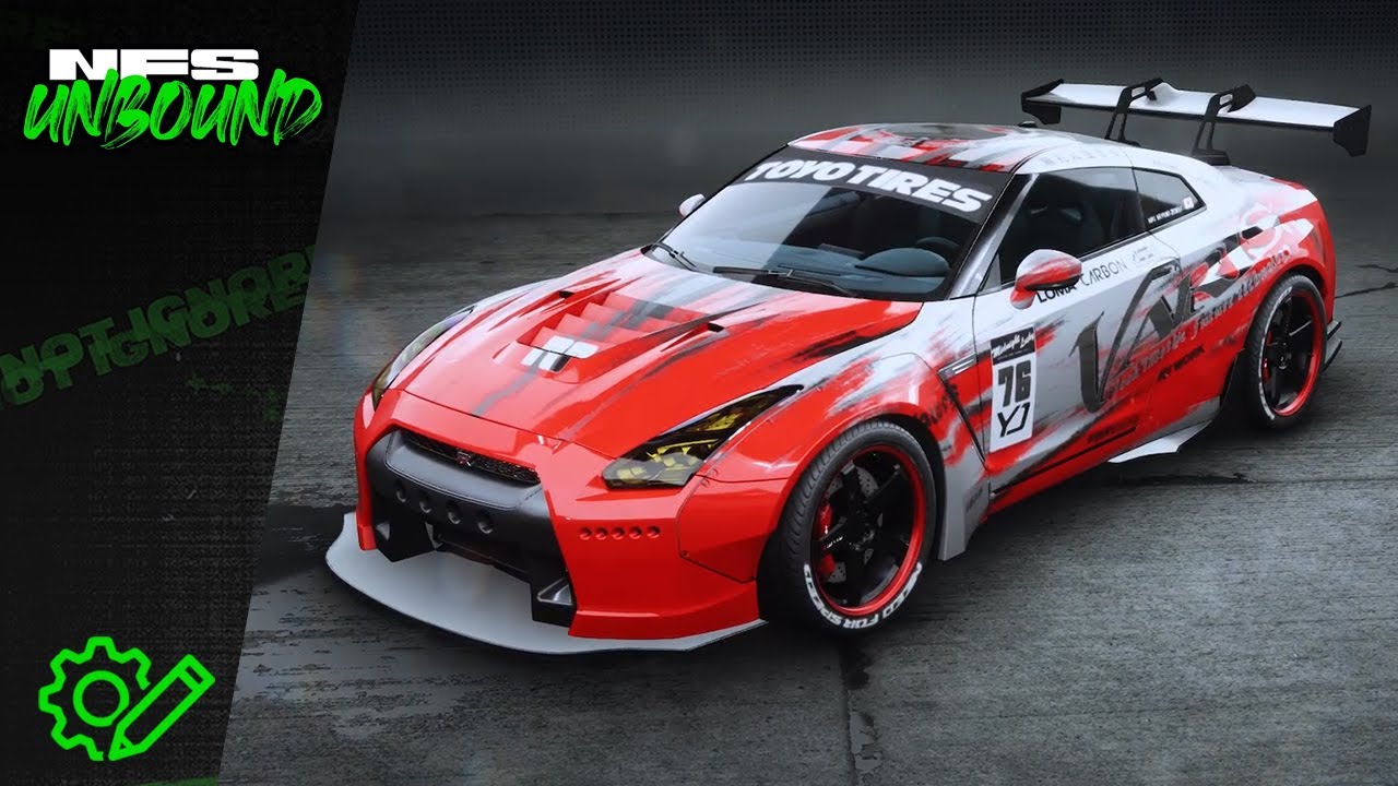 NFS Unbound - Customization: Nissan GT-R Premium Edition 17 - YouTube
