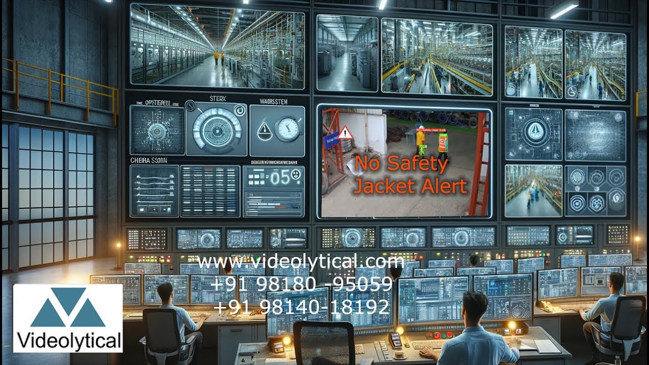 No Safety Jacket Detection Software - YouTube