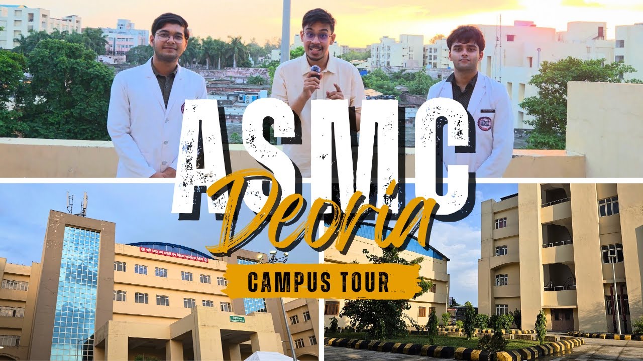 ASMC DEORIA🩺 | CAMPUS TOUR | Hostel, Library and More | #asmcdeoria # ...