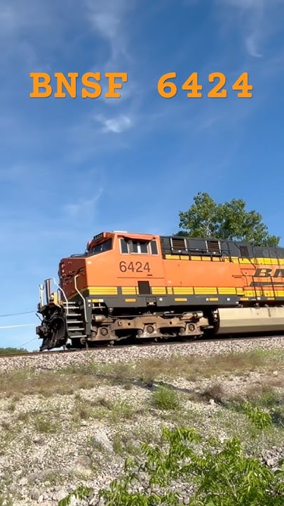 BNSF 6424 - May 4, 2025 #bnsf #railfan #railroad #train - YouTube