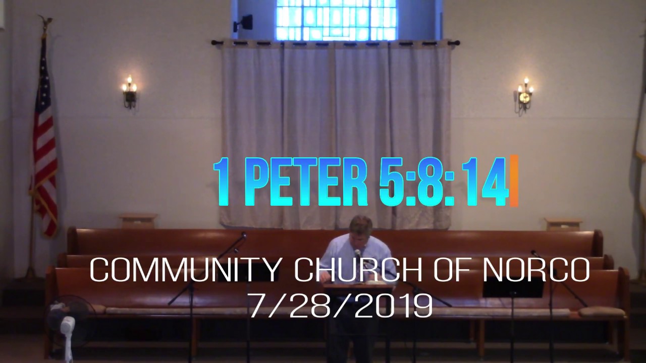 1 Peter 5:8-14 - YouTube