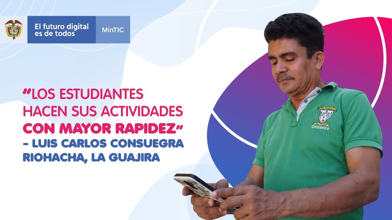 Luis Carlos Consuegra, profesor coordinador. Guajira, Ríohacha. - YouTube