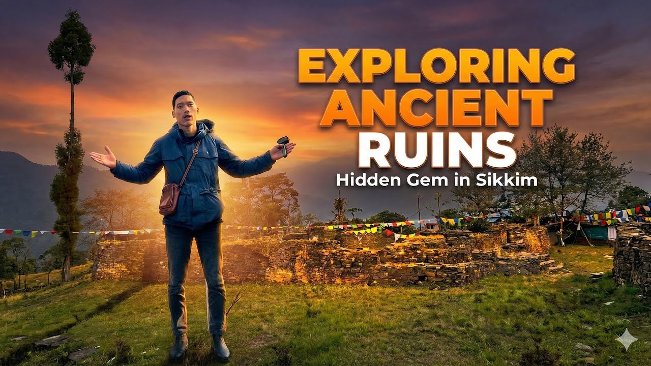 Tumlong Ruins, North Sikkim, India - YouTube