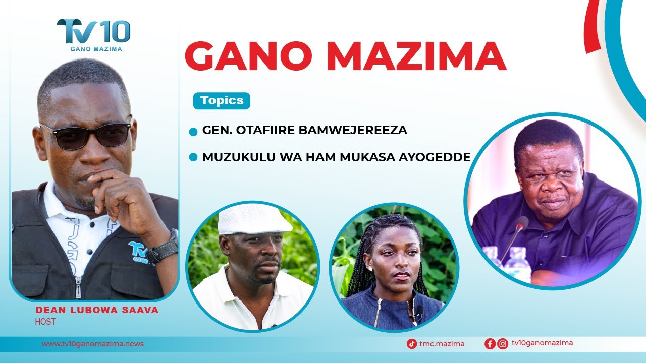GEN. OTAFIIRE BAMWEJEREEZA, MUZUKULU WA HAM MUKASA NAYE AYOGEDDE # ...