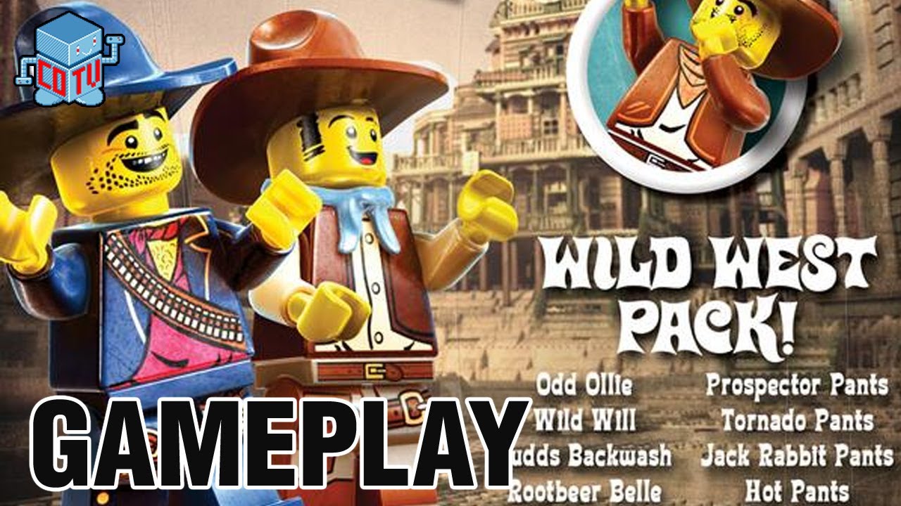 LEGO Movie Videogame ODD OLLIE Wild West DLC - YouTube