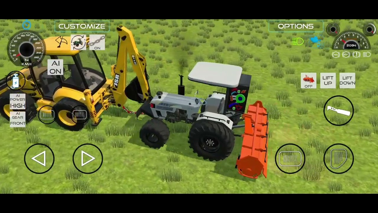 JCB and tractor ka game. jcb Construction city 3 D gam with stunning ...