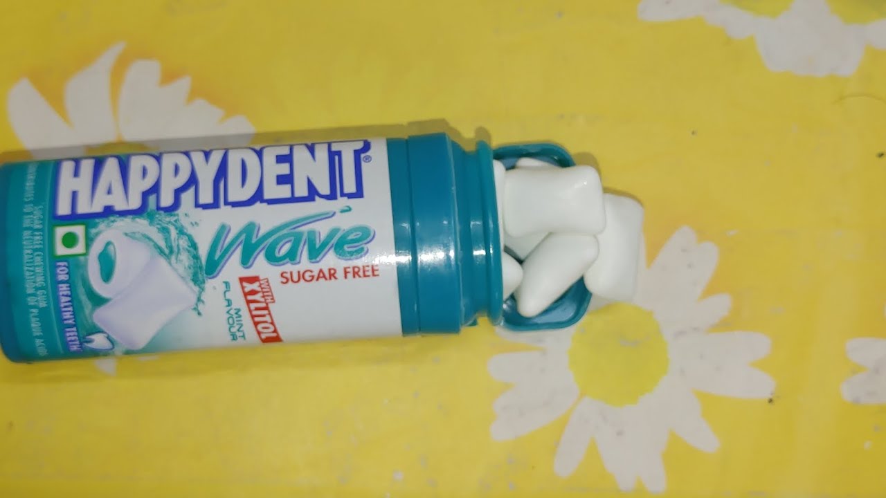 very yummy Happydent wave - YouTube
