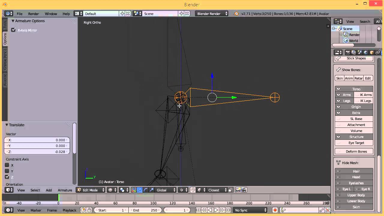 Second Life Blender Rigging Tutorial Mintkasap