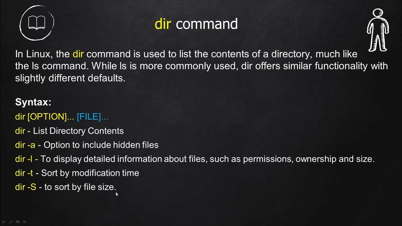dir Linux Commands Part- 88 #linux #networking #linuxadministration #firewall #education - YouTube