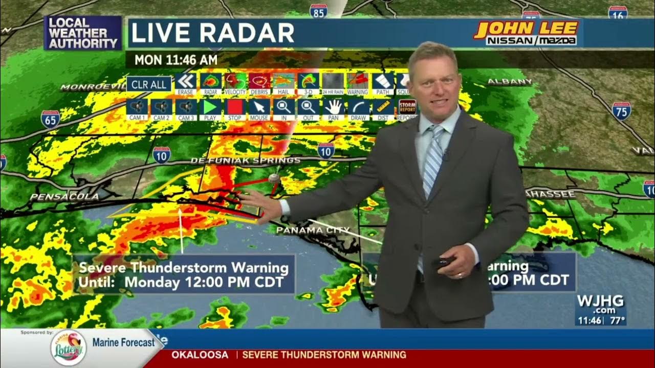 WJHG Severe Weather Coverage May 13, 2024 - YouTube