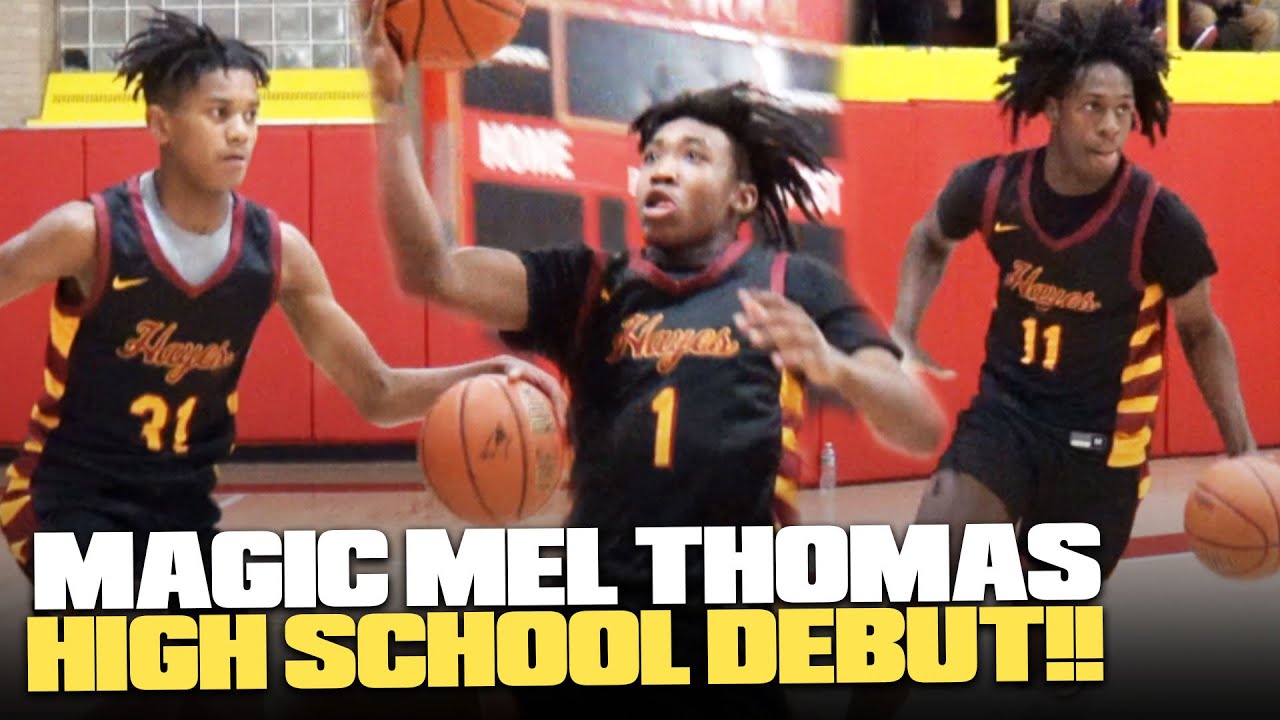 MAGIC Mel Thomas High School Debut!! w/ Ian Jackson & Cardinal Hayes ...