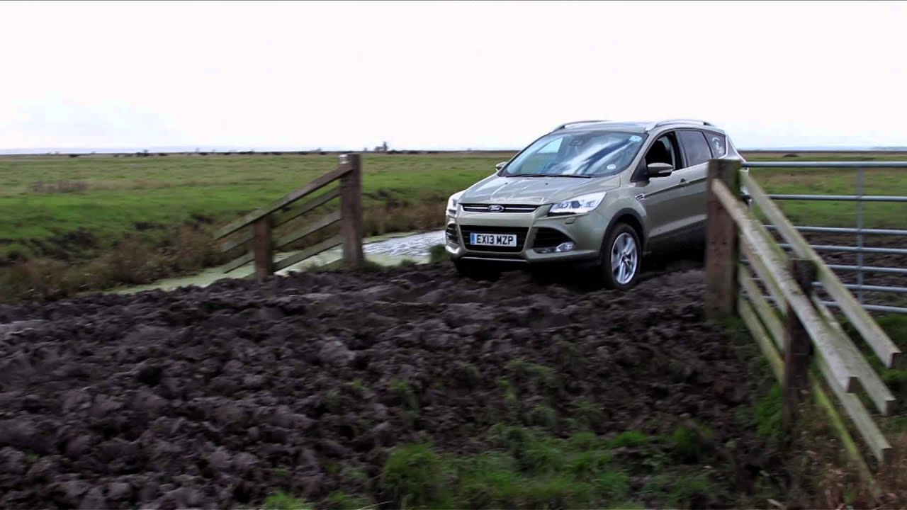 Farm animal vet puts the Ford Kuga through its paces - YouTube