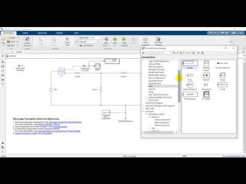 อธิบายการใช้ MATLAB ในการ Simscape - YouTube