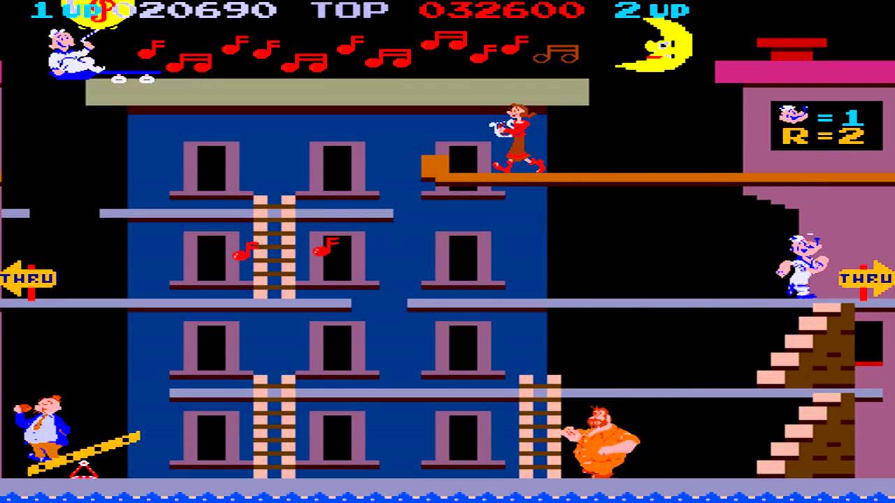 Arcade: Popeye - YouTube