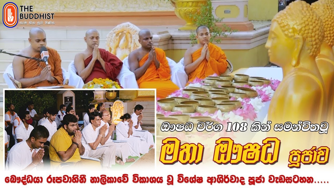 Aushadha Poojawa (ඖෂධ 108 කින් සමන්විත පූජාව) | 2020-06-10 - YouTube