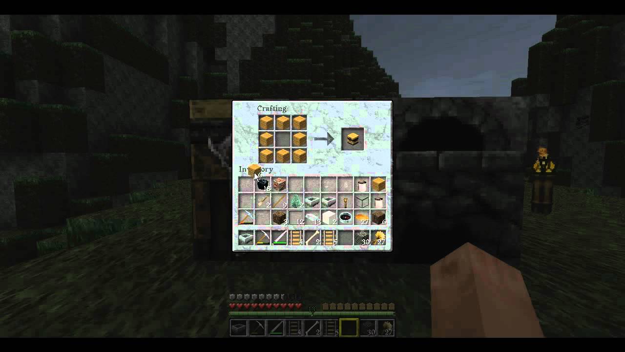 Minecraft - Chest/Truhe Craften - YouTube