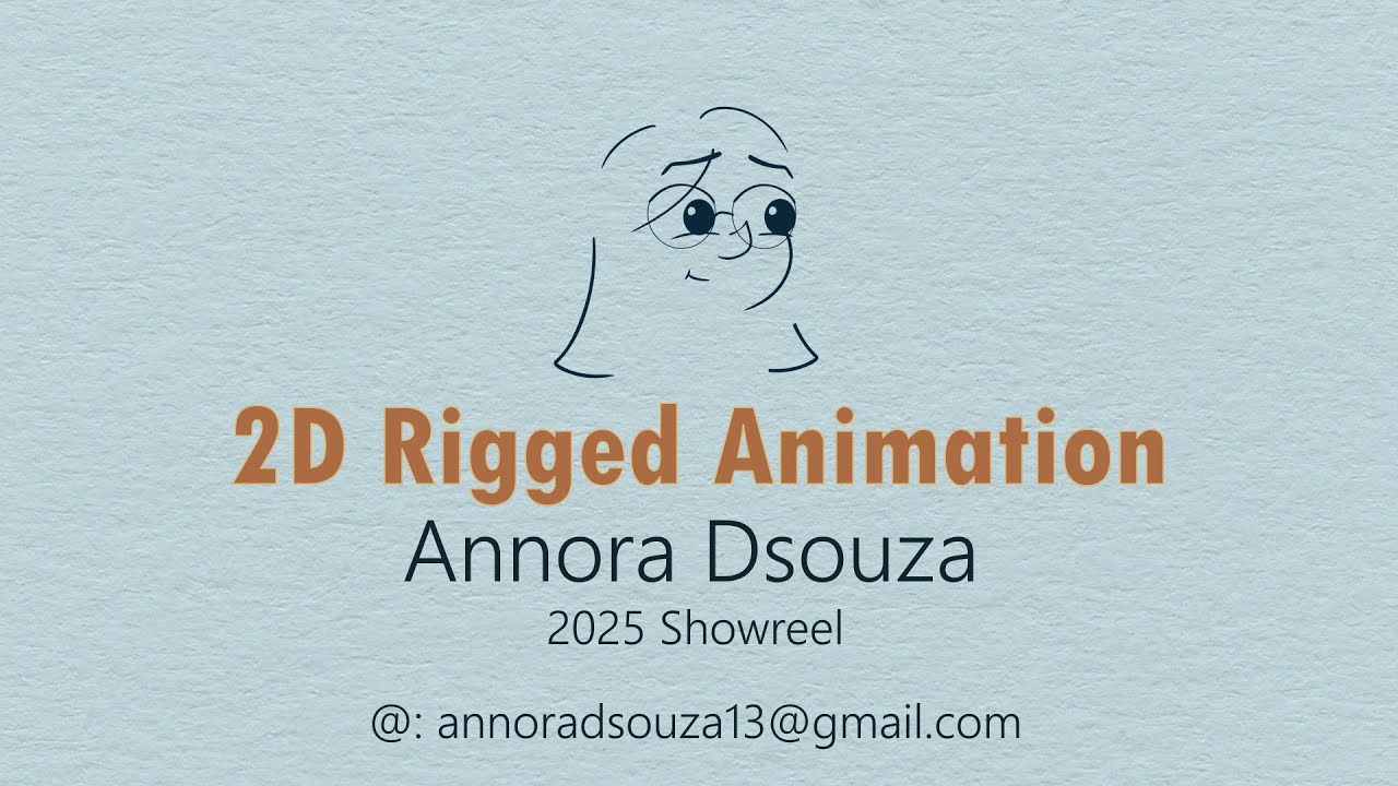 2D Rigged Animation Showreel 2025 - Annimates - YouTube
