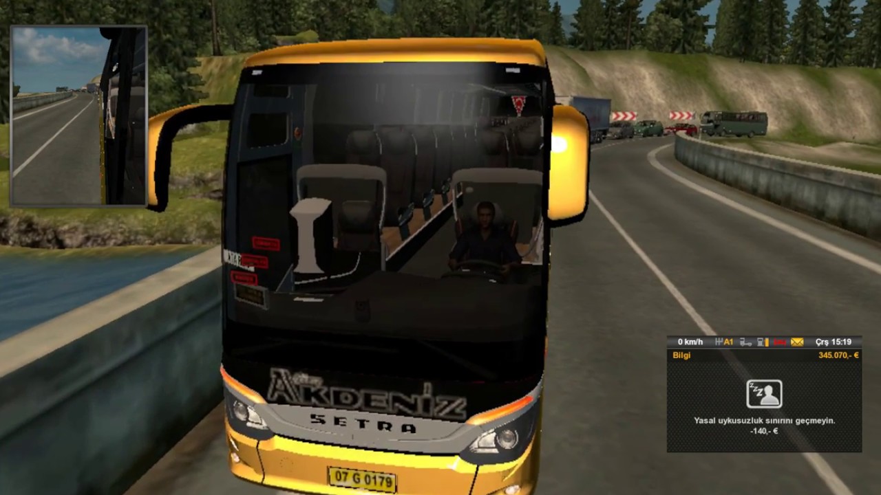 ETS 2 SETRA 519 İNCELEME YENİ MOD ( 1.28 ) - YouTube