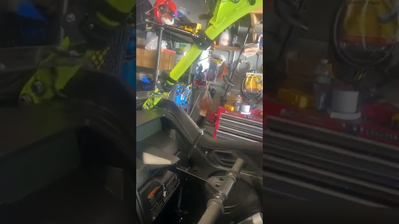 Kawasaki KRX 1000 Cab fan - YouTube