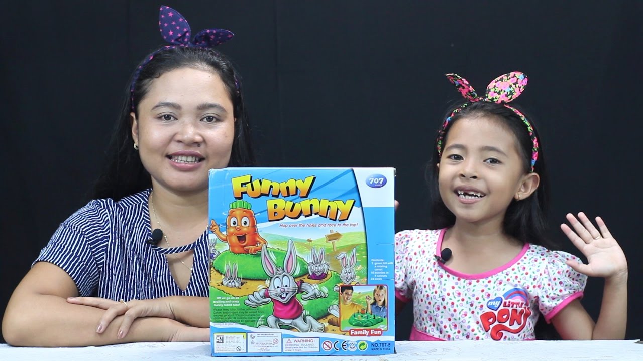 unboxing mainan anak funny bunny - game seru buat keluarga - YouTube