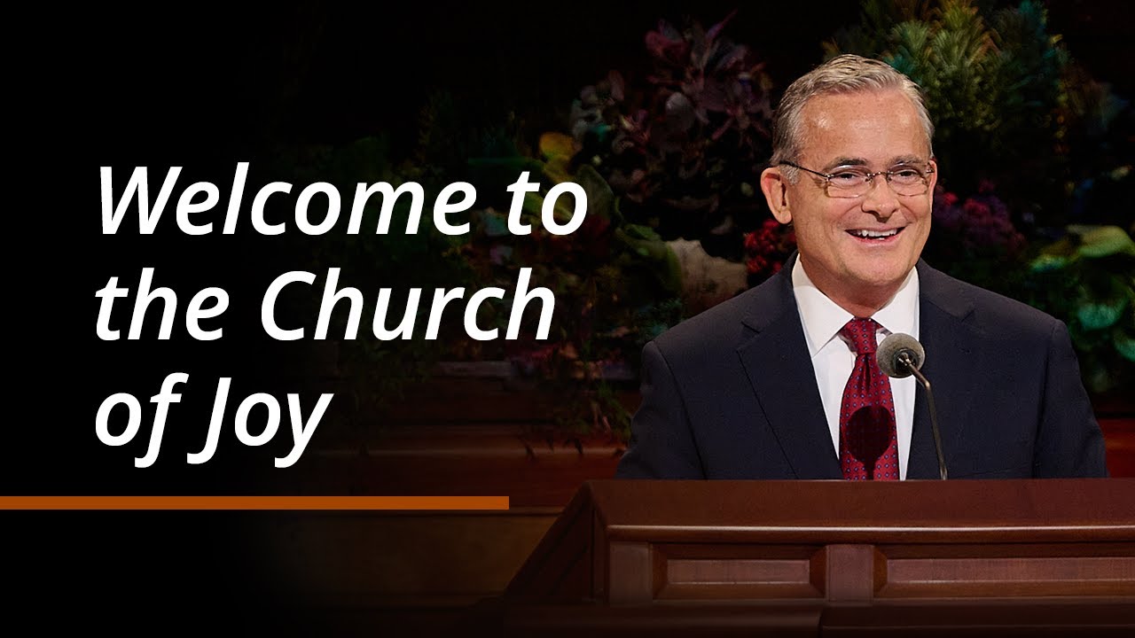 Welcome to the Church of Joy | Patrick Kearon | October 2024 General Conference - YouTube