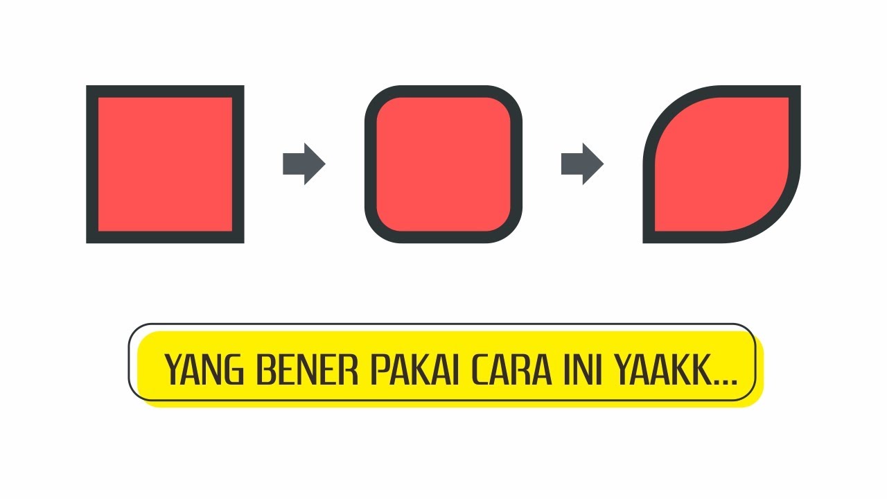 BIKIN SUDUT OBJEK TUMPUL | BELAJAR COREL DRAW - YouTube