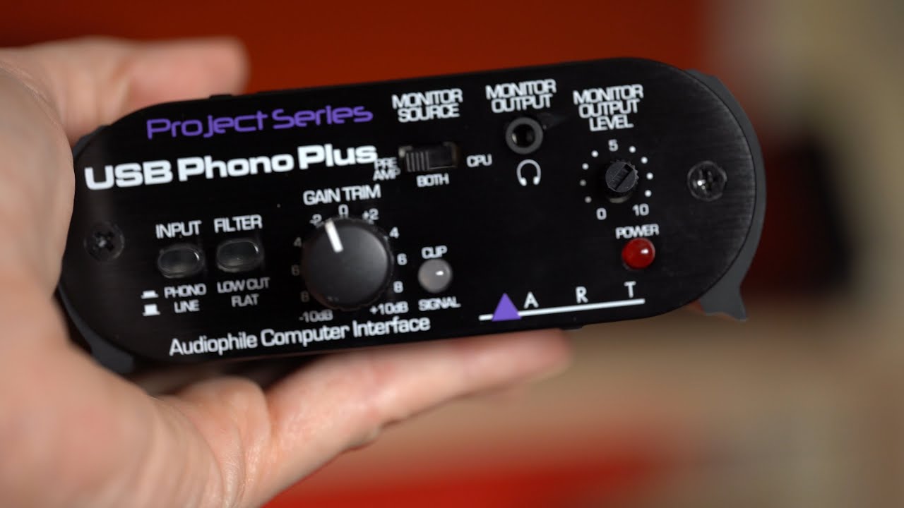 Art USB phono plus preamp for turntables unboxing and first impressions ...