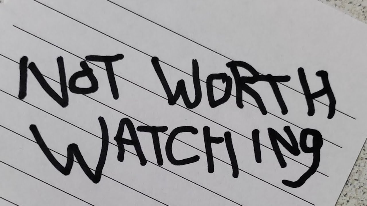 An unscripted rambling attempt at explaining the *"Nothing keeps ...