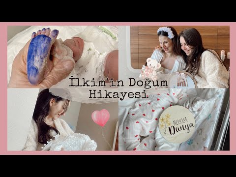 Doğum Vlogu (Canlı Doğum Anı) | Hala Oldumm 🍭 | Yengem Zeynep Doğuruyor ❤️| İlkim Doğdu 👼🏻 #doğum