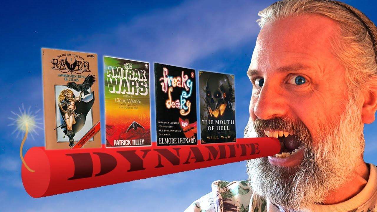 Raven | Freaky Deaky | Amtrak Wars | Mouth of Hell | Book Review - YouTube