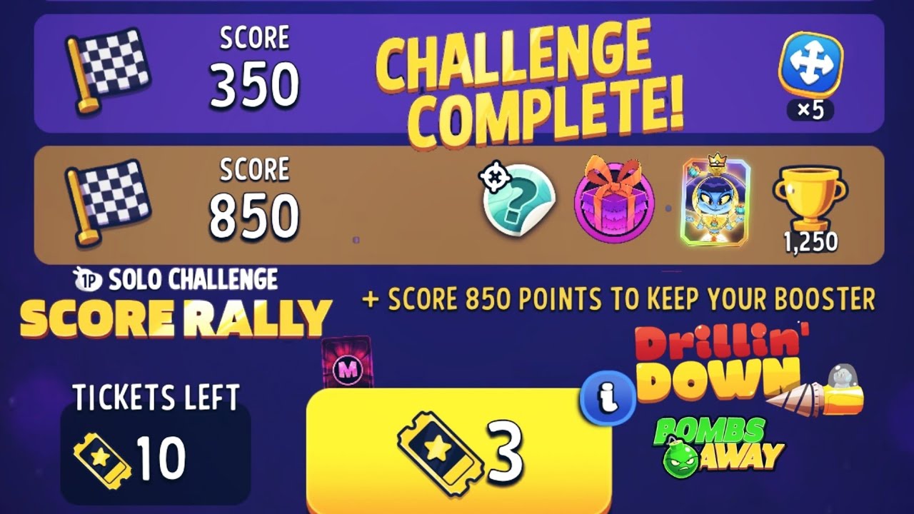 drillin down bombs away solo challenge | match masters | drillin down ...