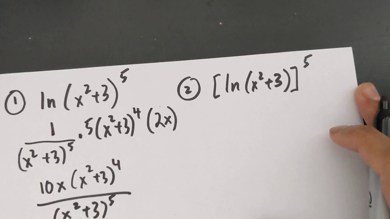 Double Chain Rule YouTube