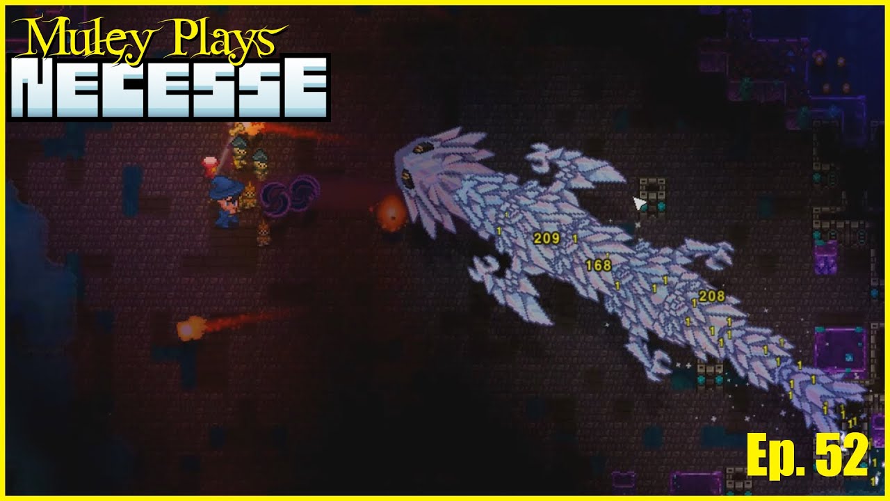 Let's Play Necesse - Episode 52 - The Crystal Dragon - YouTube