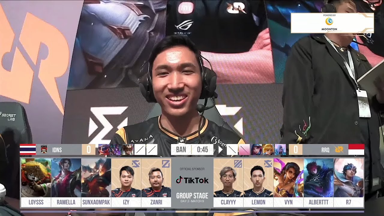 LEMON CLINT ALBERT JULIAN R7 ESMERALDA | RRQ HOSHI VS IDNS ESPORTS GAME ...