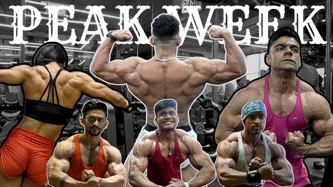 Welcome To Peak Week With Ifbb Pro Siddhant Jaiswal Teamunstoppablesid Youtube