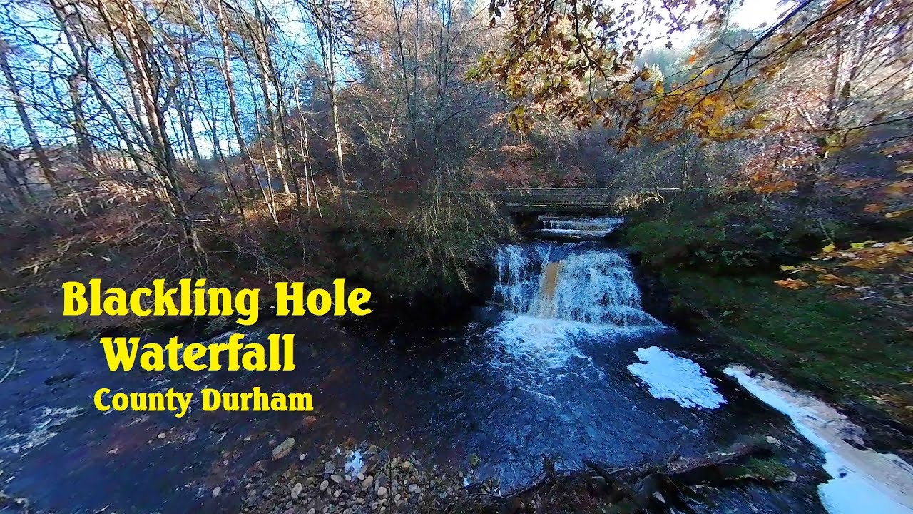 Blackling Hole Waterfall County Durham - YouTube