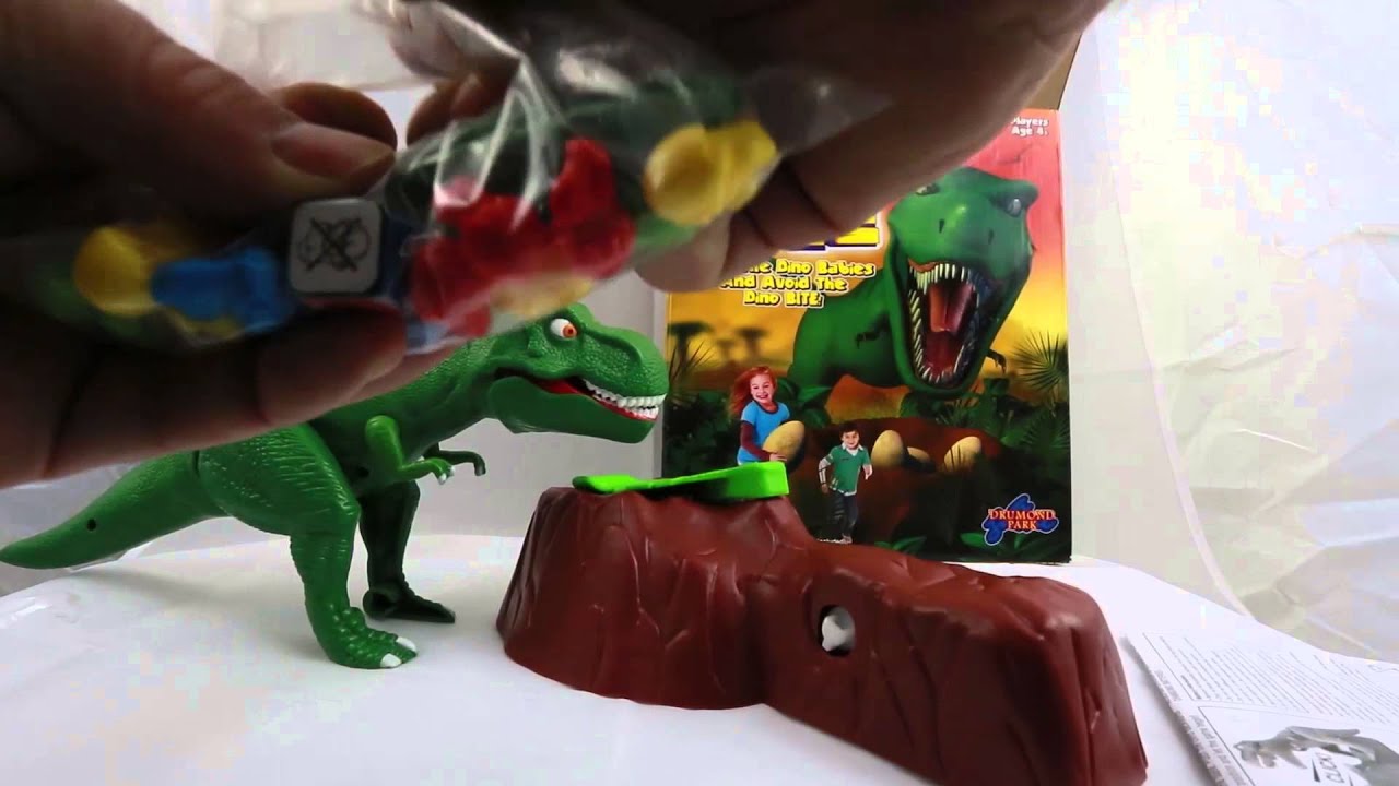 DINO BITE Game: Unboxing Dino Bite toy. What's in the box? by Drumond ...